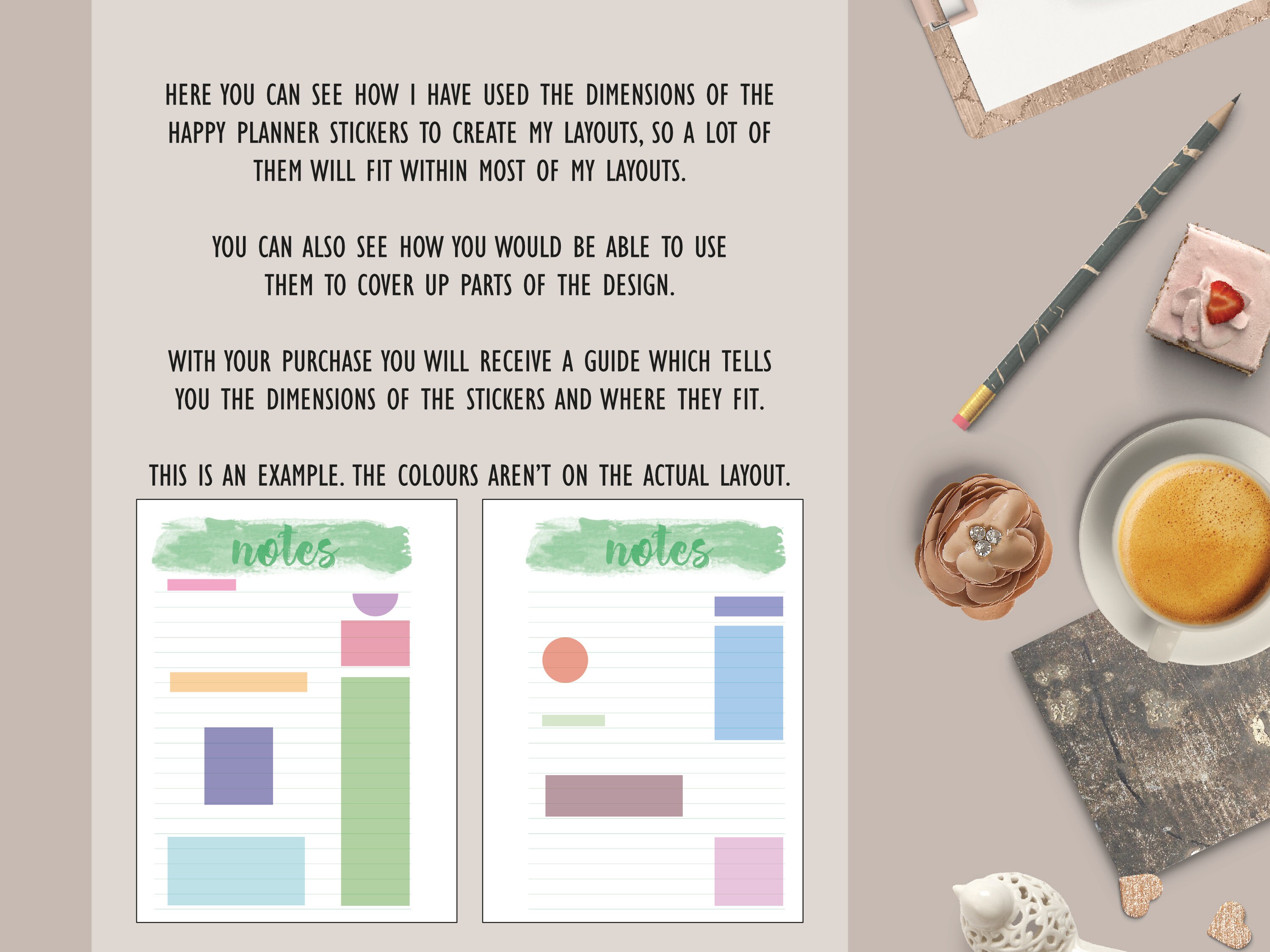 Lined Paper Printable, Classic Planner Printable in Rainbow Colours - Etsy