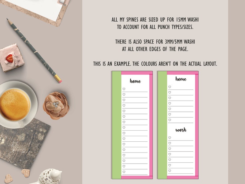 To Do List Printable, Skinny Mini Planner Printable- Home, Work, Online ...