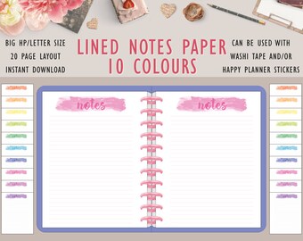 Dot Grid Paper Printable, Big Planner Printable / Letter Size Planner ...