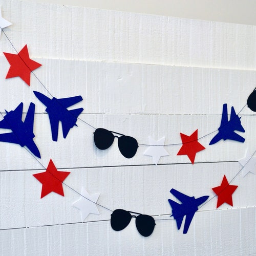 Military Jet 1st Birthday Decorations Custom Jet Baby Shower - Etsy