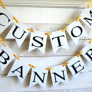 Custom Banner, Personalized Banner, Design Your Own Banner, DIY Custom ...