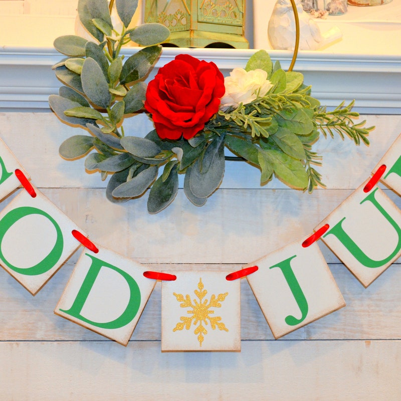 God Jul Sign - Etsy