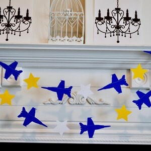 Blue Angels Birthday Decorations, Military Jet Birthday Decorations ...