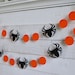 Spider Garland Spider Banner Tarantula Spider Halloween - Etsy