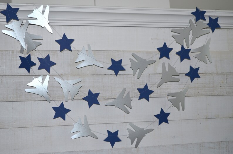 Air Force Party Decorations Fighter Jet Decorations Military | Etsy