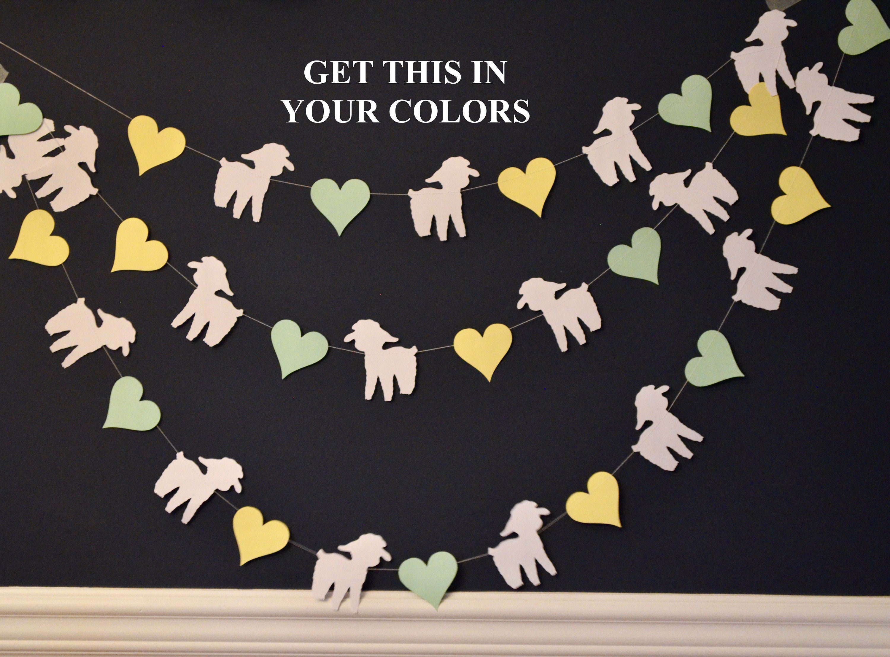 Lamb Baby Shower Decorations Lamb Birthday Decor Sheep Baby | Etsy