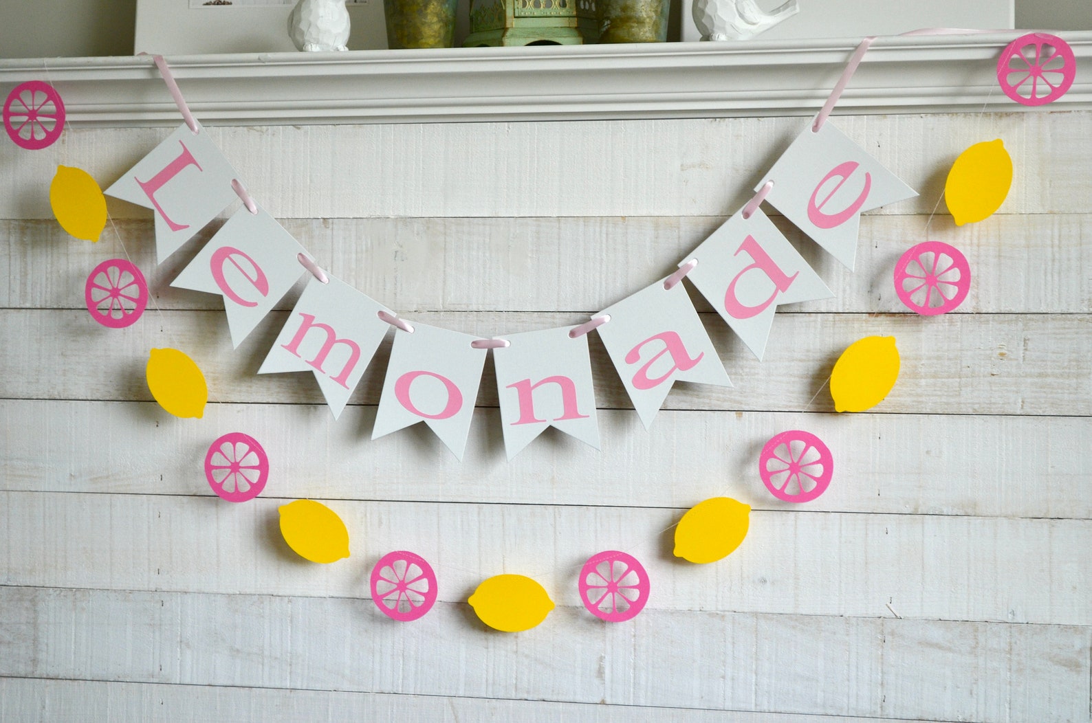 Lemonade Banner Lemonade Stand Decorations Summer Lemonade | Etsy