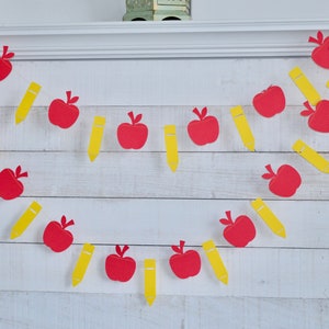 Classroom Decorations, Apple and Crayon, Teacher Decorations, School ...