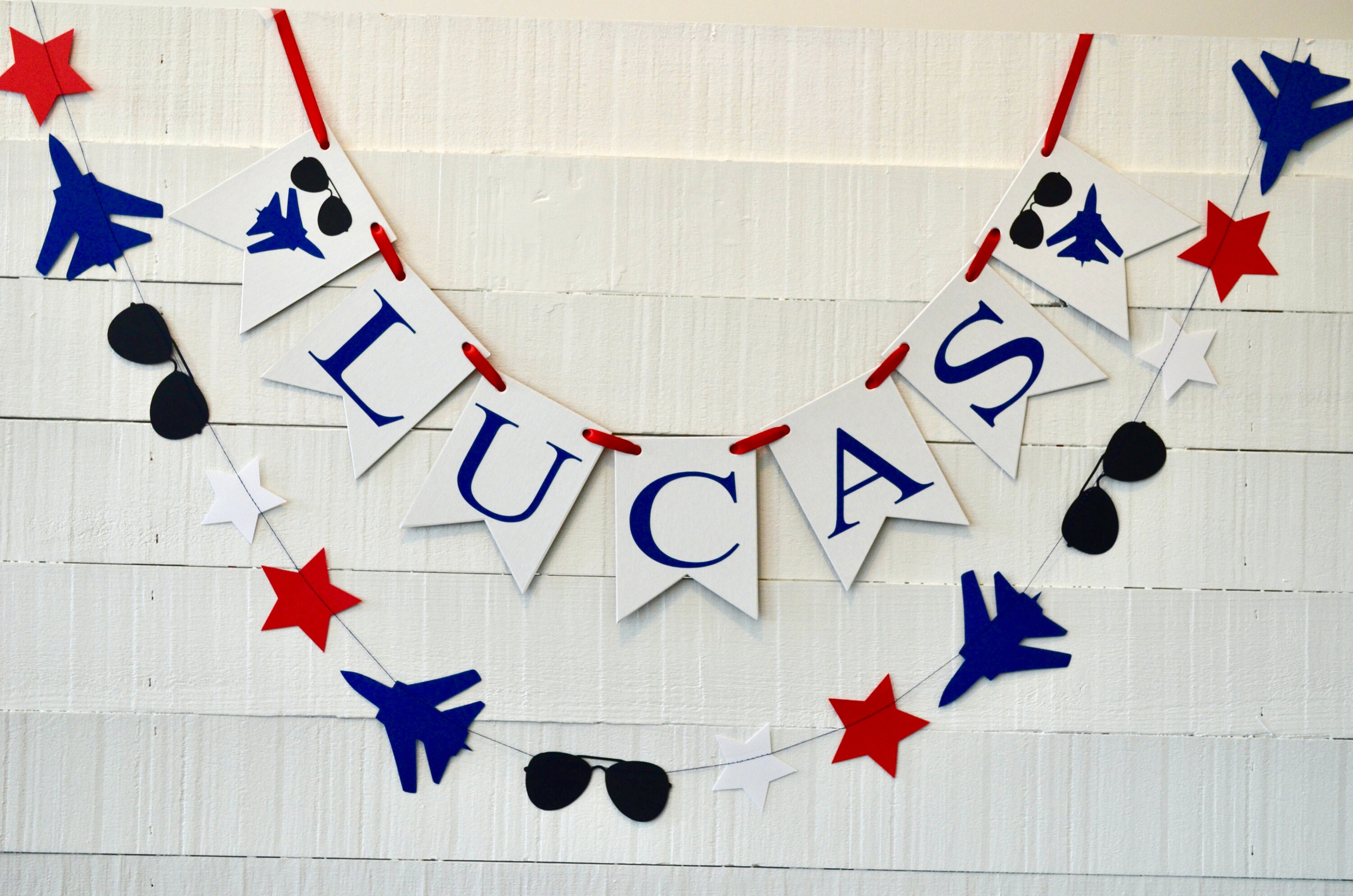Military Jet 1st Birthday Decorations Custom Jet Baby Shower - Etsy