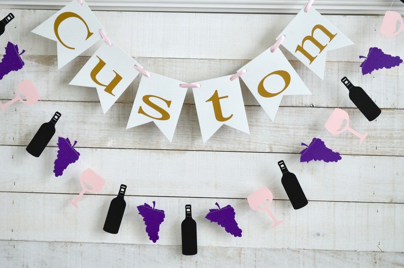 Custom Wine Decorations Winery Banner Traveling Winery - Etsy