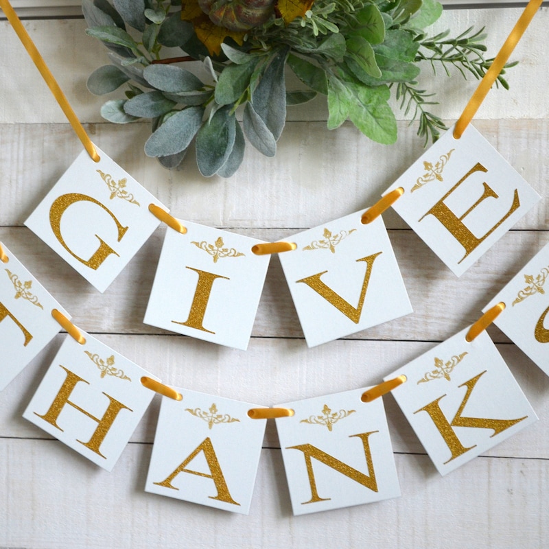 Thanks Banner - Etsy