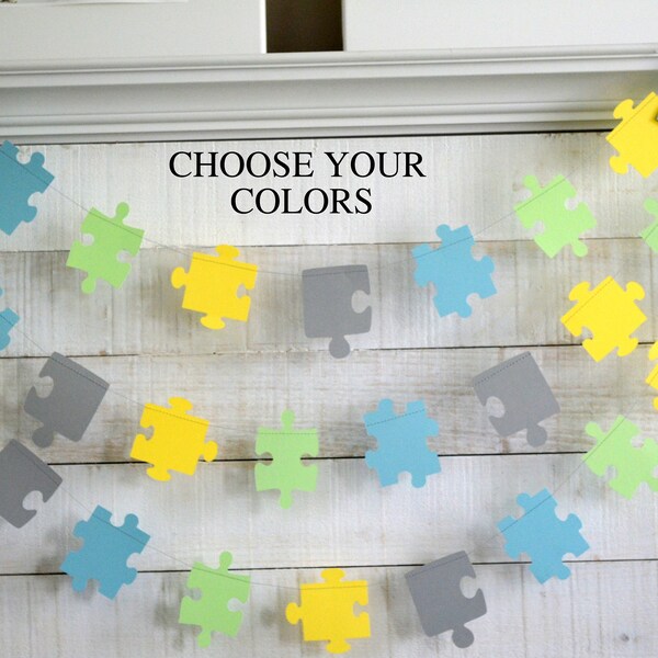 Puzzle Decorations - Etsy