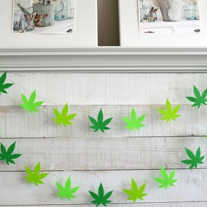 Marijuana Decorations, Marijuana Leaf Banner, Ganja Decoration, Smoke ...