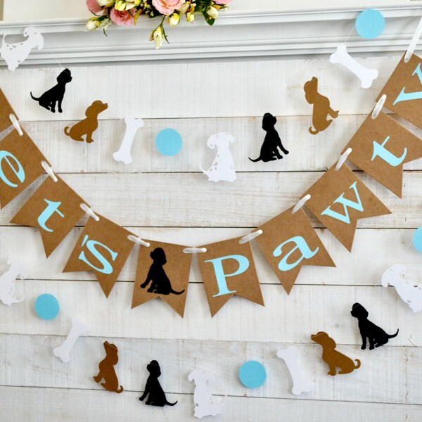 Dog Theme Banner - Etsy