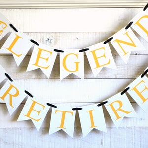 The Legend Has Retired, Happy Retirement Banner, Air Force Retirement ...