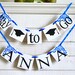Way to Go Banner, Customized Graduation Name Banner, Graduation Photo ...