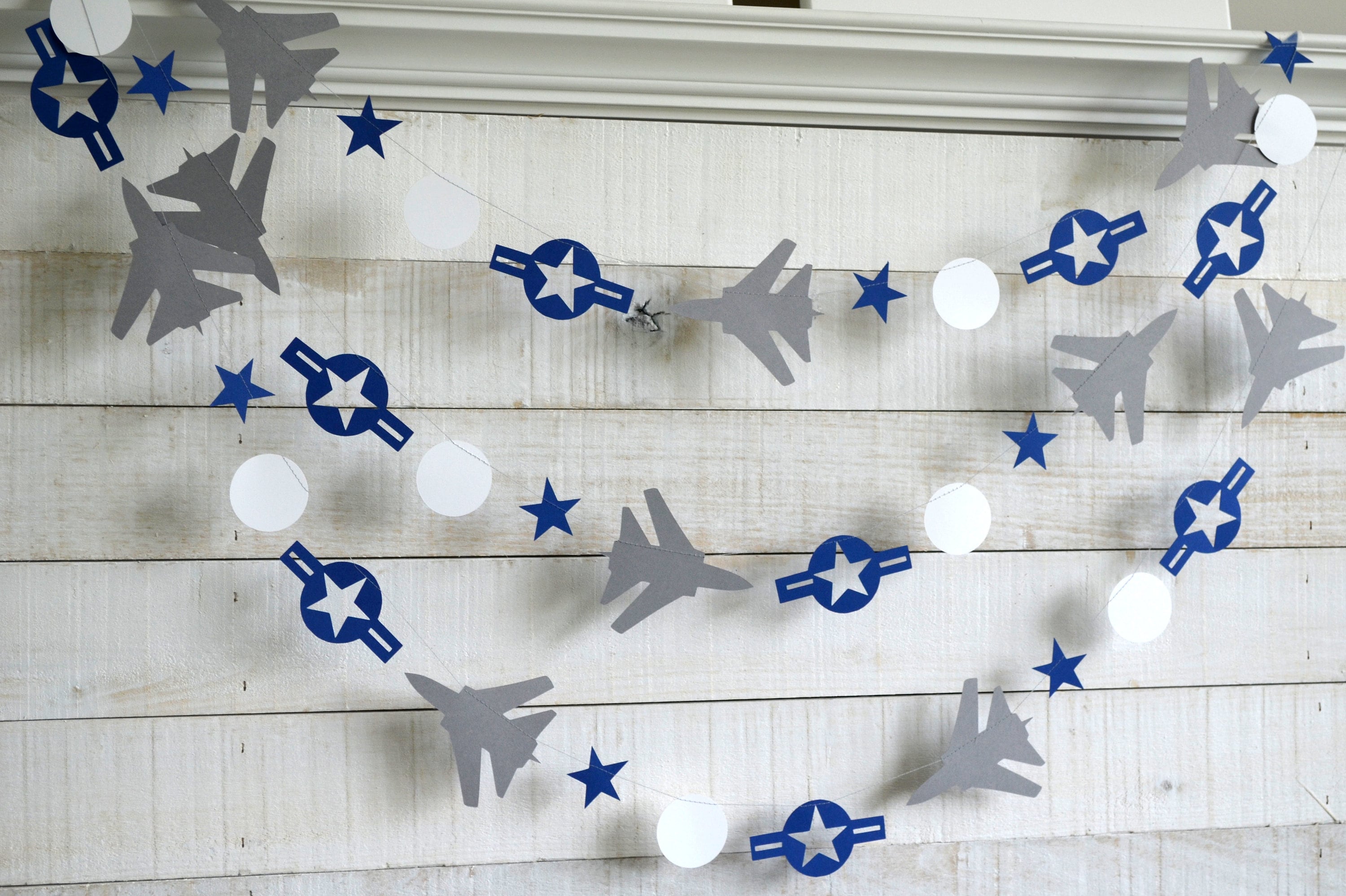 Air Force Party Decorations Roundel Air Force Retirement - Etsy