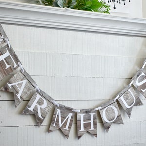 Farmhouse Sign, Farmhouse Banner, Home Sweet Home, Everyday Banner ...