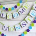 Welcome Tiny Monster Baby Shower Banner, Monster Inc Inspired Baby ...