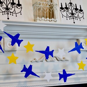 Blue Angels Birthday Decorations, Military Jet Birthday Decorations ...
