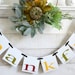 Thankful Banner Thanksgiving Banners Give Thanks - Etsy