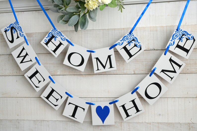 Home Sweet Home Banner Welcome Home Banner House Warming | Etsy