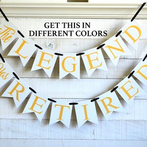 The Legend Has Retired, Happy Retirement Banner, Air Force Retirement ...
