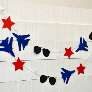 Military Jet 1st Birthday Decorations, Custom Jet Baby Shower Banner ...