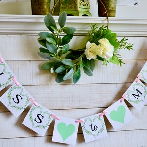 Miss to Mrs Greenery Bridal Shower Decor, Boho Chic Bridal Shower ...