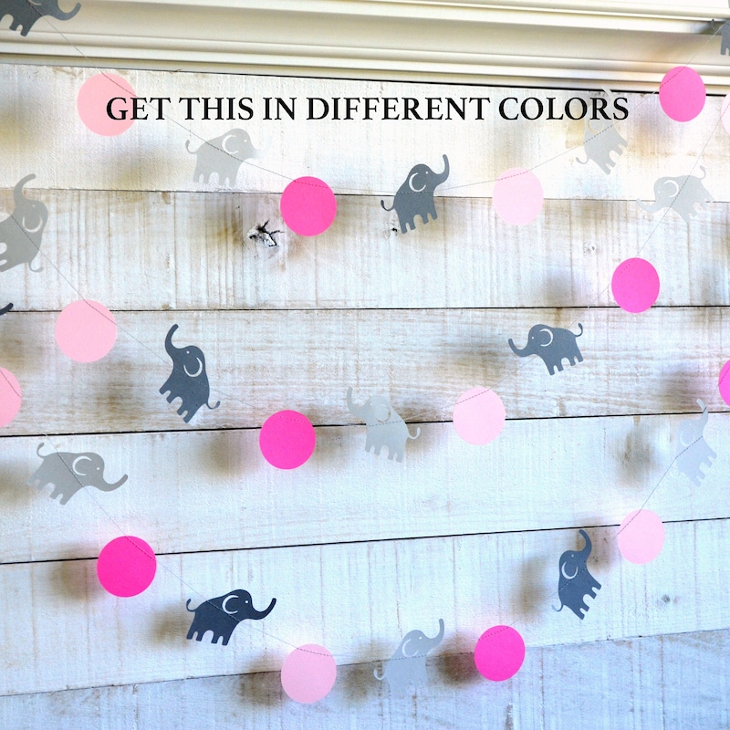 Elephant Garland - Etsy