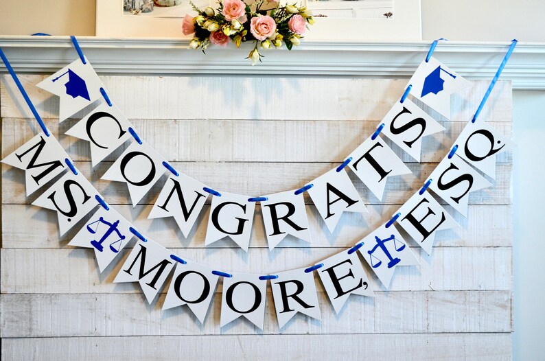 Attorney Graduation Banner Lawyer Graduation Banner - Etsy