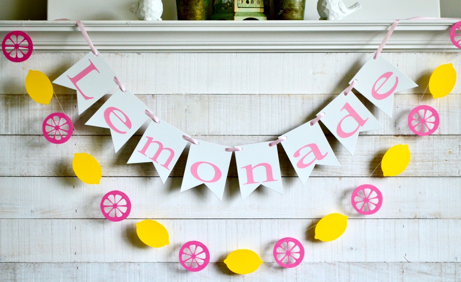 Lemonade Banner Lemonade Stand Decorations Summer Lemonade | Etsy