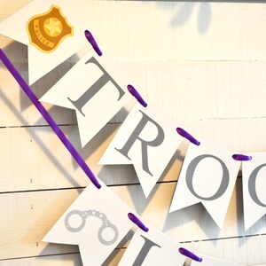 State Trooper Name Banner: Police Academy Graduation, Custom Banner - Etsy