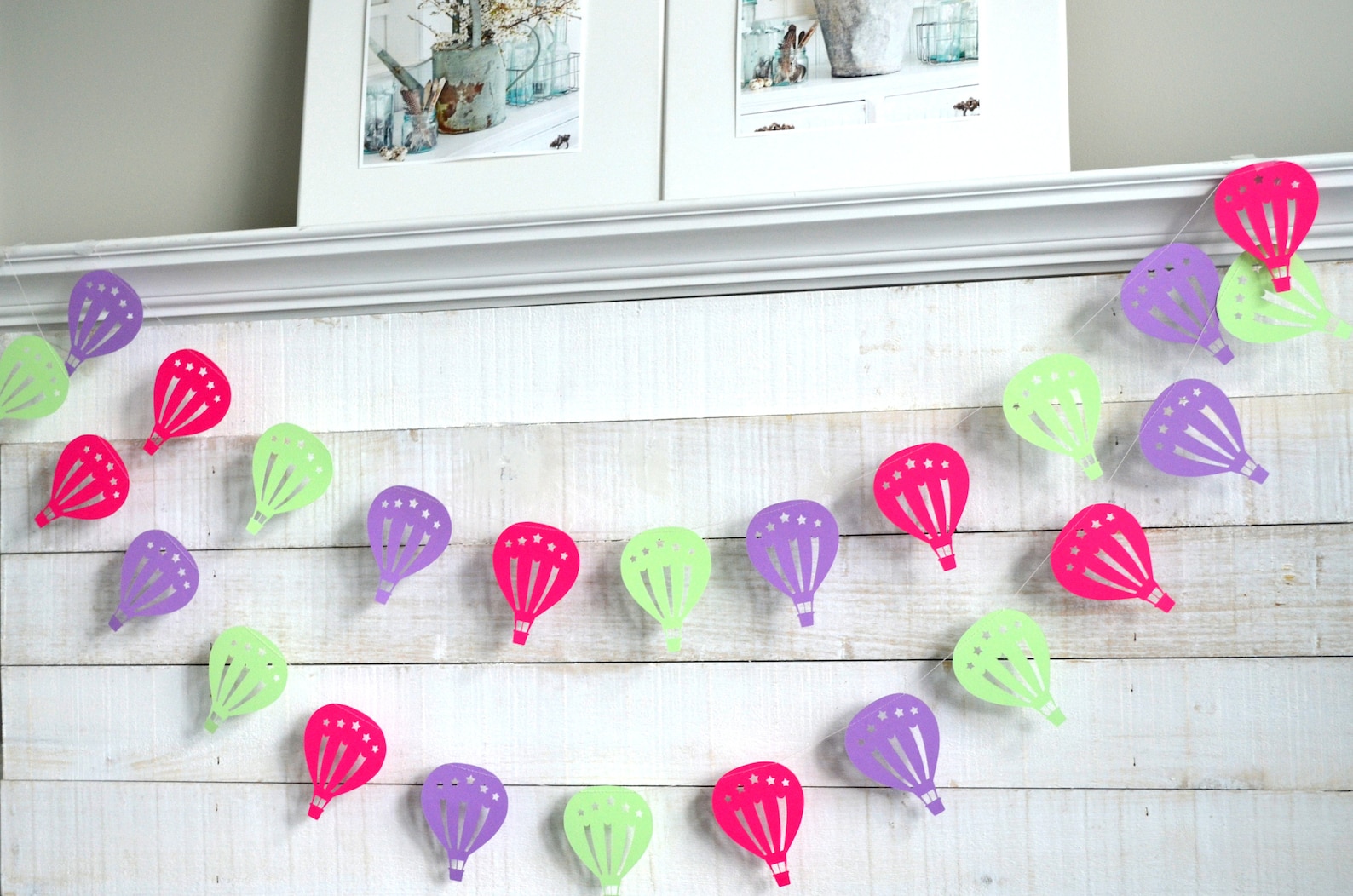 Hot Air Balloon Garland Air Balloon Decorations Baby Shower - Etsy