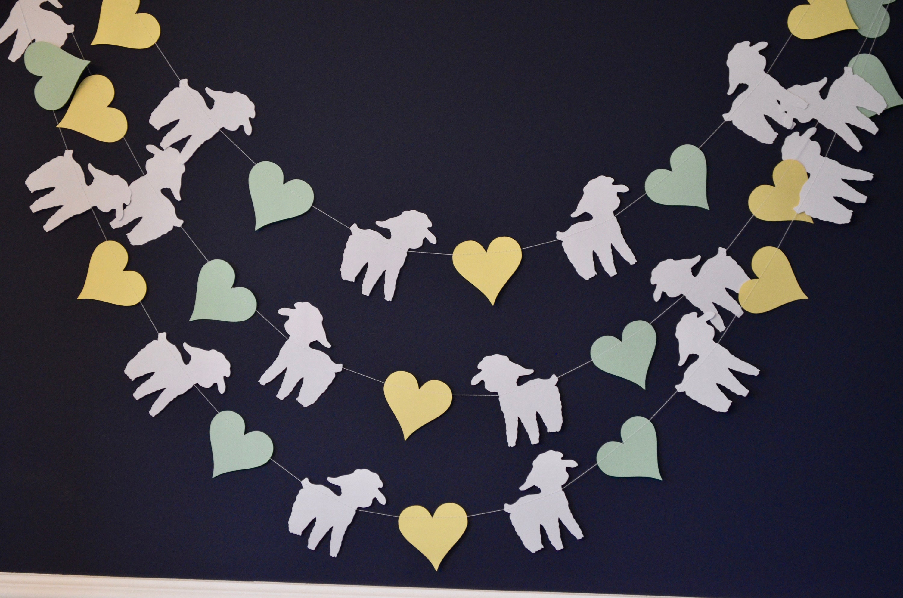 Lamb Baby Shower Decorations Lamb Birthday Decor Sheep Baby | Etsy