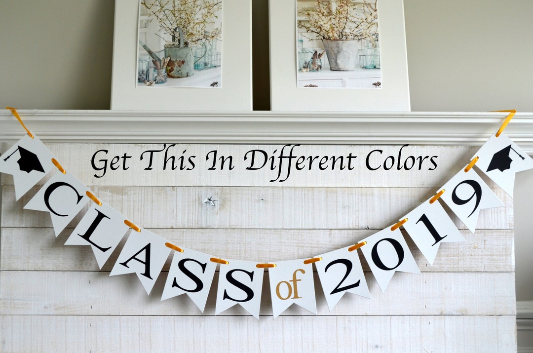 Class of 2022 Banner, Class Reunion Decorations, Graduation Party ...