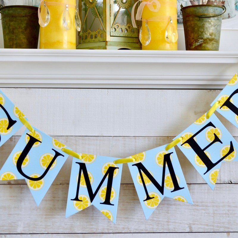 Summer Bunting - Etsy