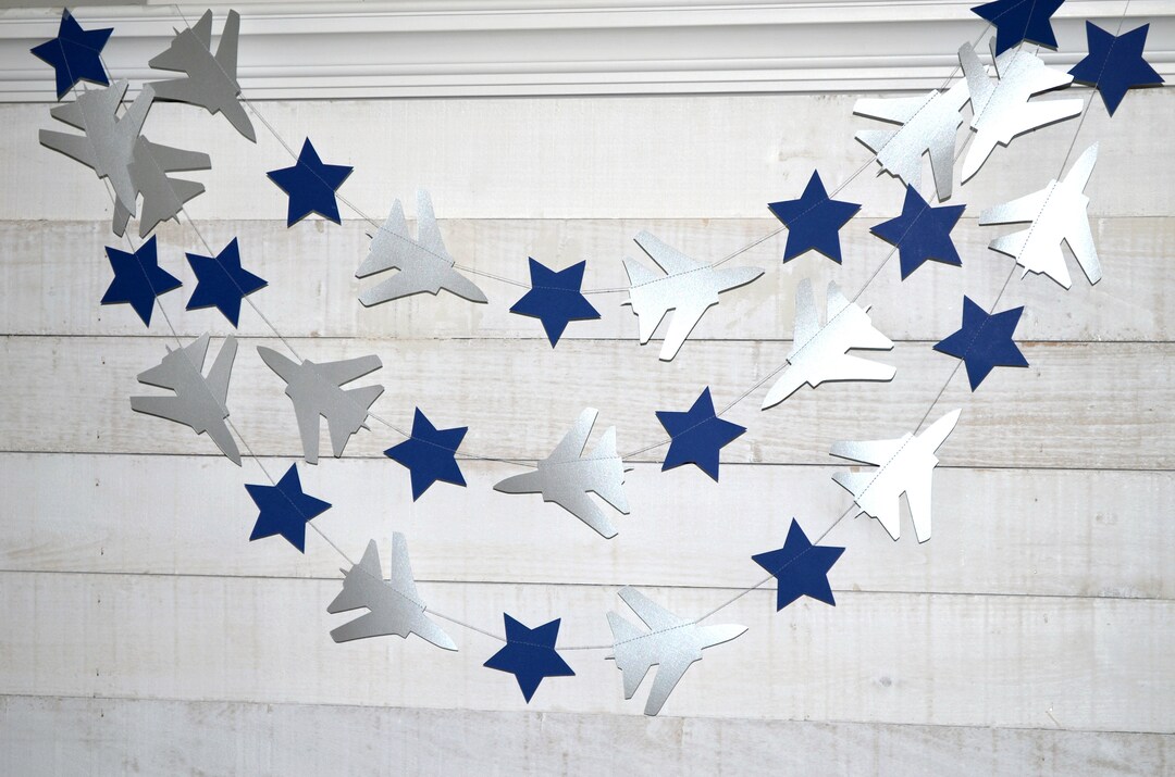 Air Force Party Decorations, Fighter Jet Decorations, Military Party ...