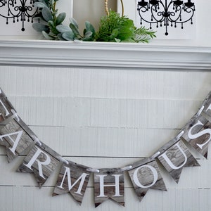 Farmhouse Sign, Farmhouse Banner, Home Sweet Home, Everyday Banner ...