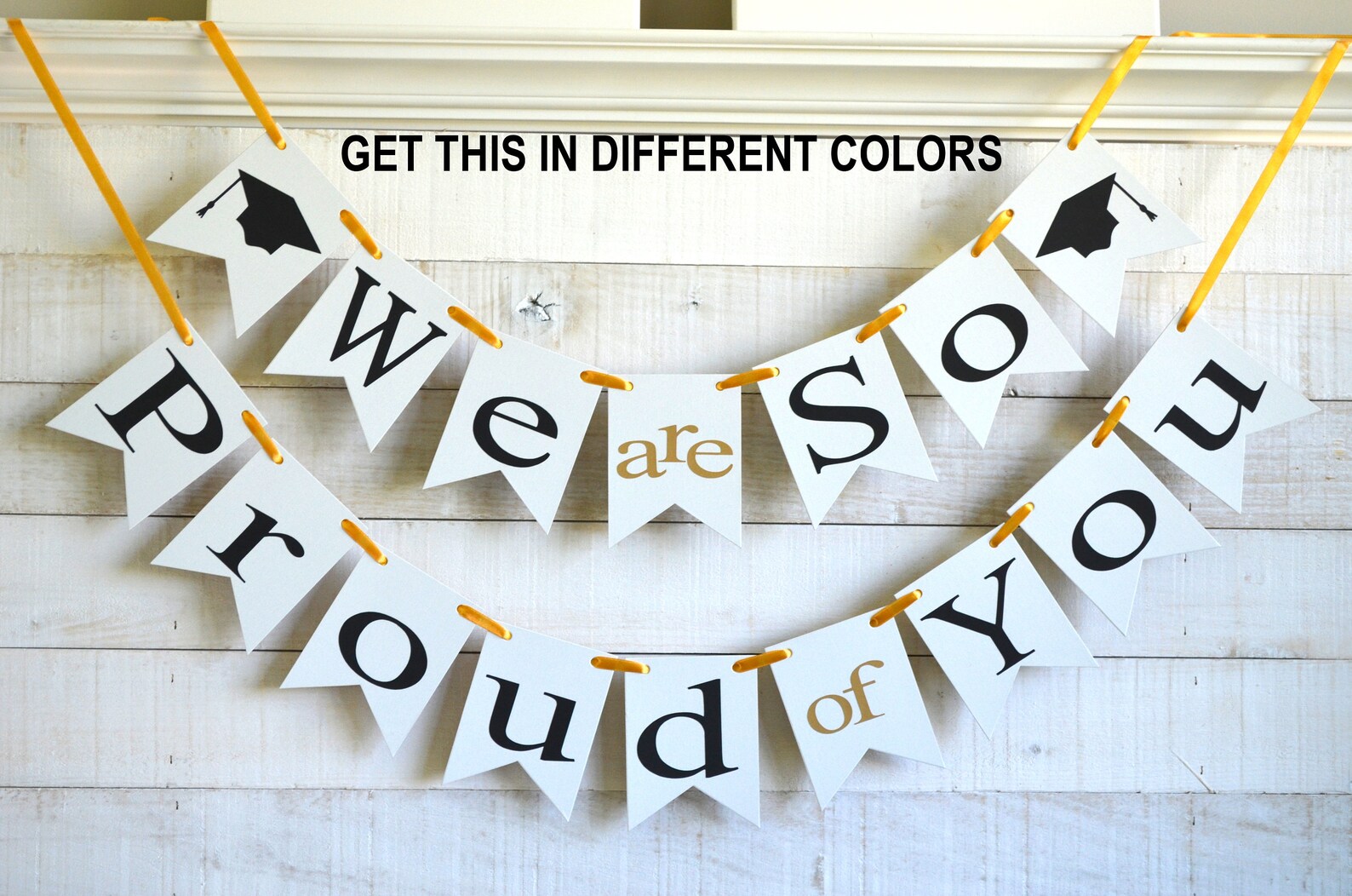 Graduation Party Decorations, We Are so Proud of You Banner, High ...