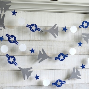 Air Force Party Decorations, Roundel, Air Force Retirement Party Decor ...