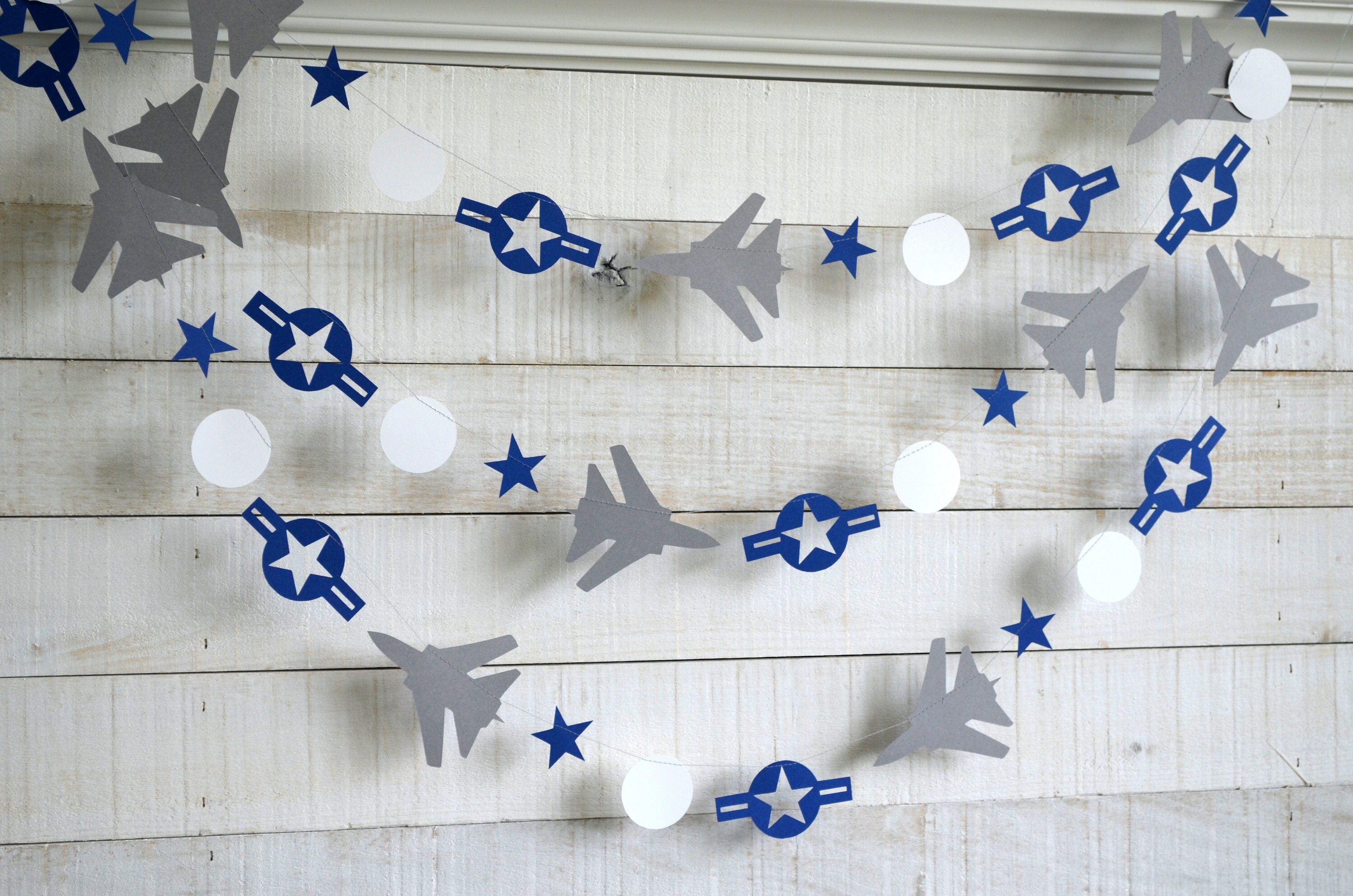 Air Force Party Decorations Roundel Air Force Retirement - Etsy