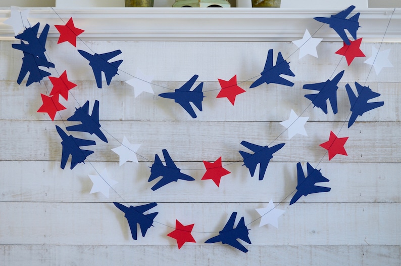 Air Force Decoration Military Graduation Banner Jet - Etsy