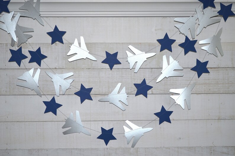 Air Force Party Decorations Fighter Jet Decorations Military | Etsy