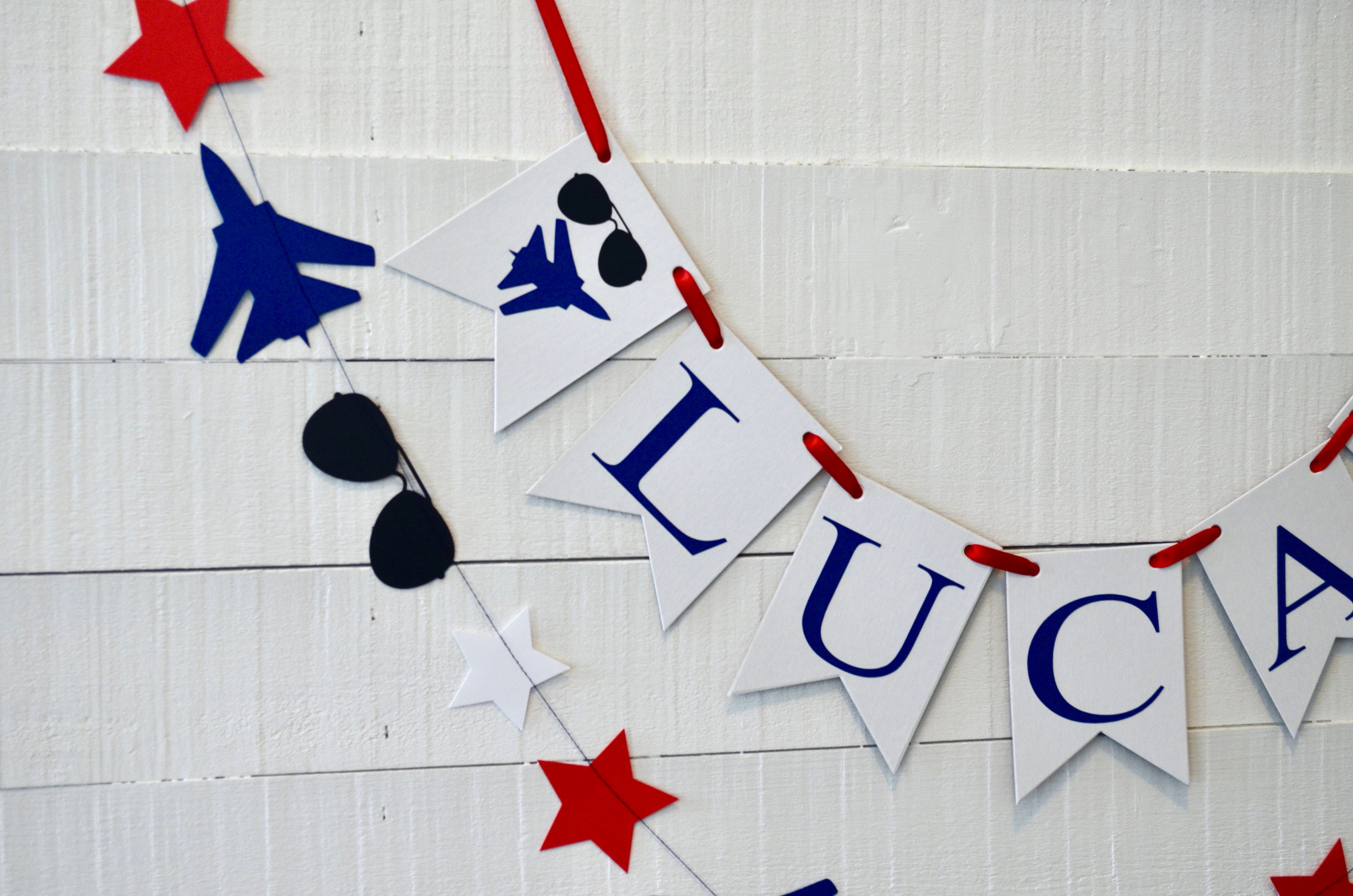 Military Jet 1st Birthday Decorations Custom Jet Baby Shower - Etsy