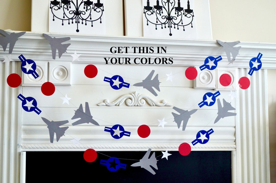 Air Force Party Decorations, Air Force Decorations, Air Force Banner ...