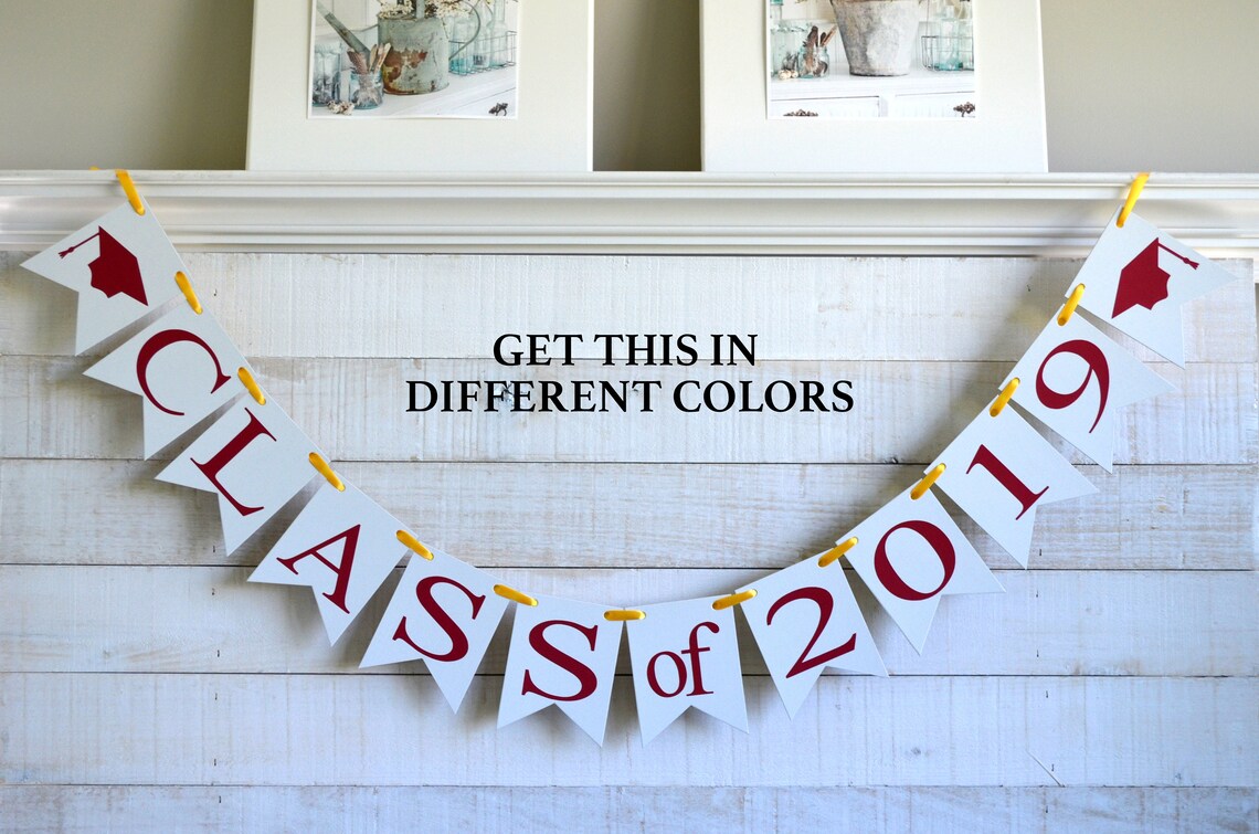 Class of 2021 Graduation Banner High School Graduation - Etsy