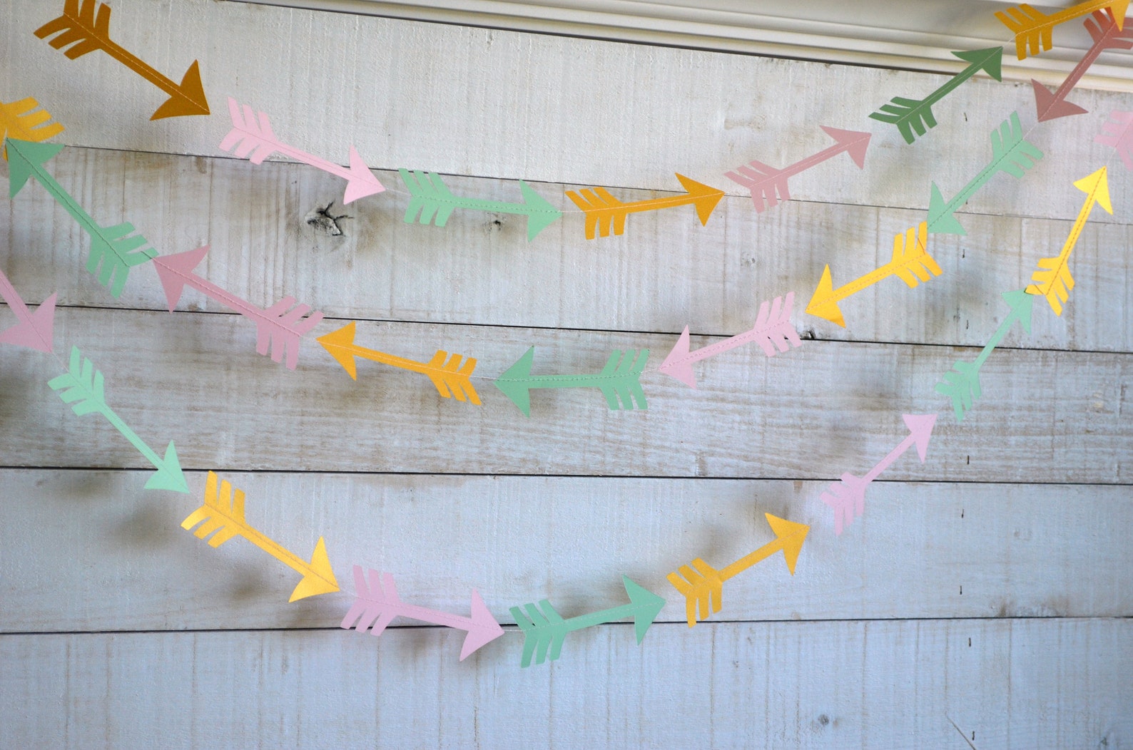 Arrow Garland Arrow Banner Arrow Decorations Wild One - Etsy