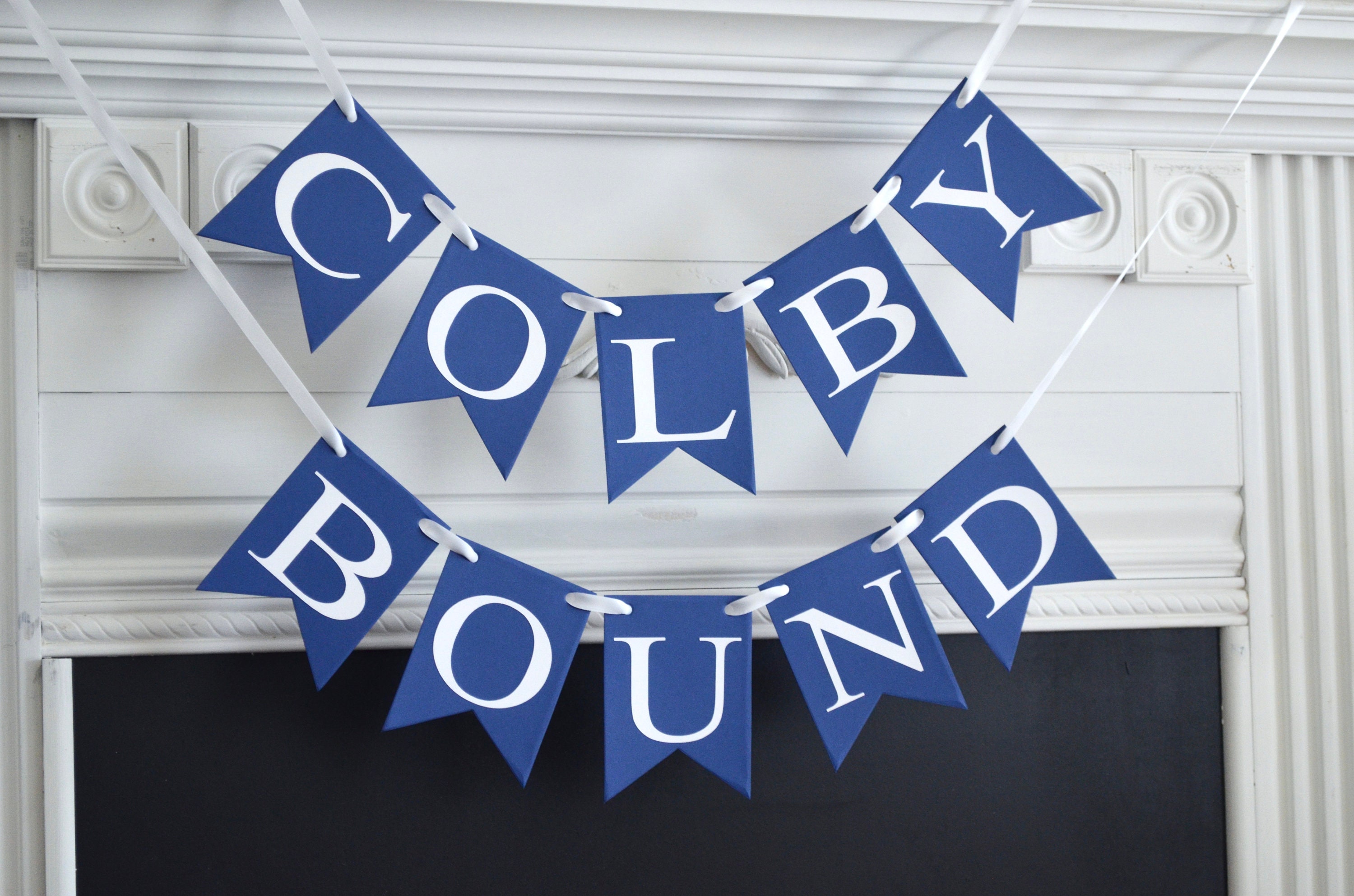 Personalized College Bound Banner: Graduation Party Decor - Customized ...