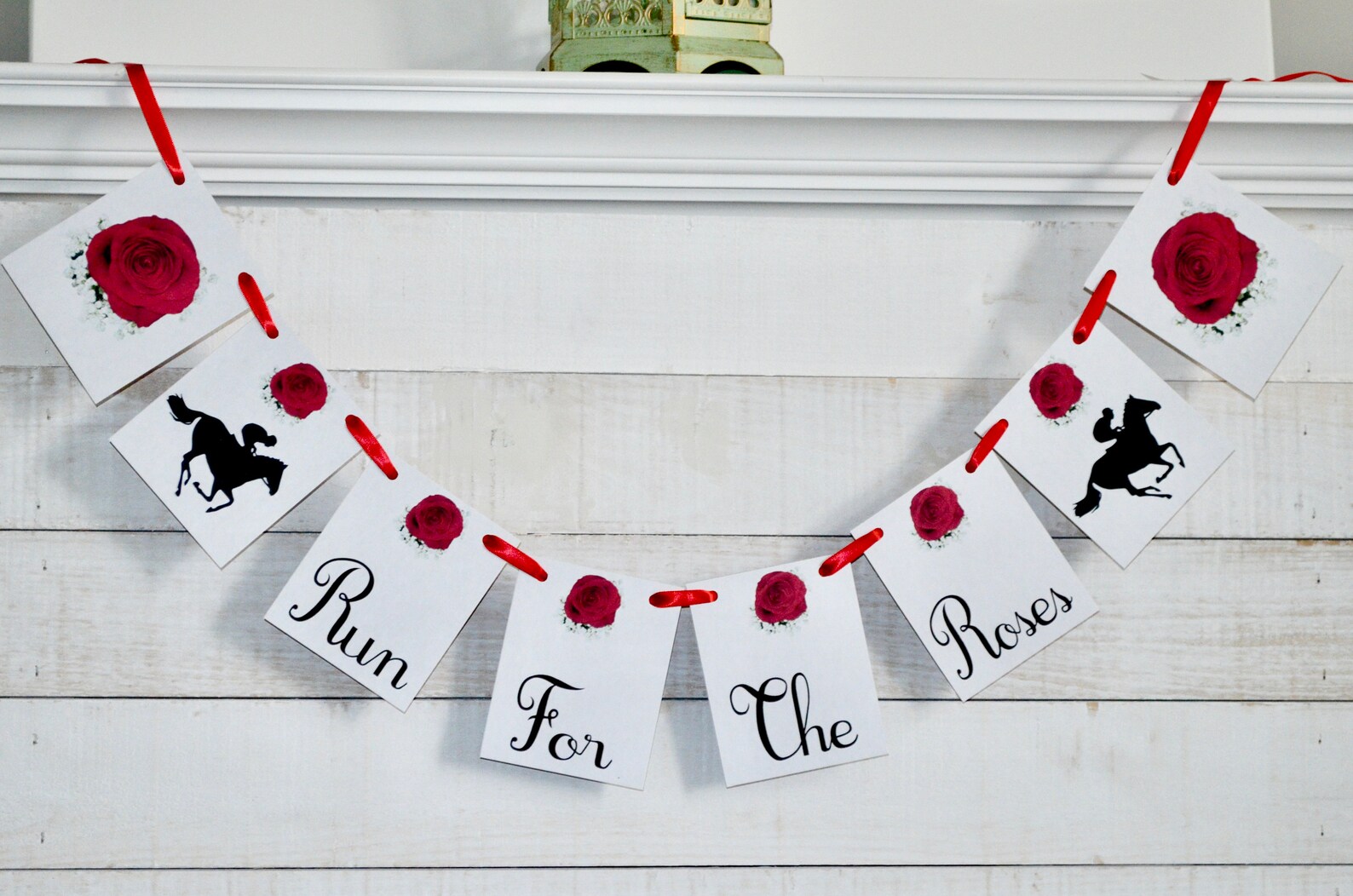 Run for the Roses Banner Kentucky Derby Banner Kentucky - Etsy